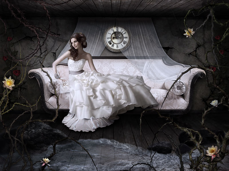 Lily Princess Fantasy Photoshop Tutorial