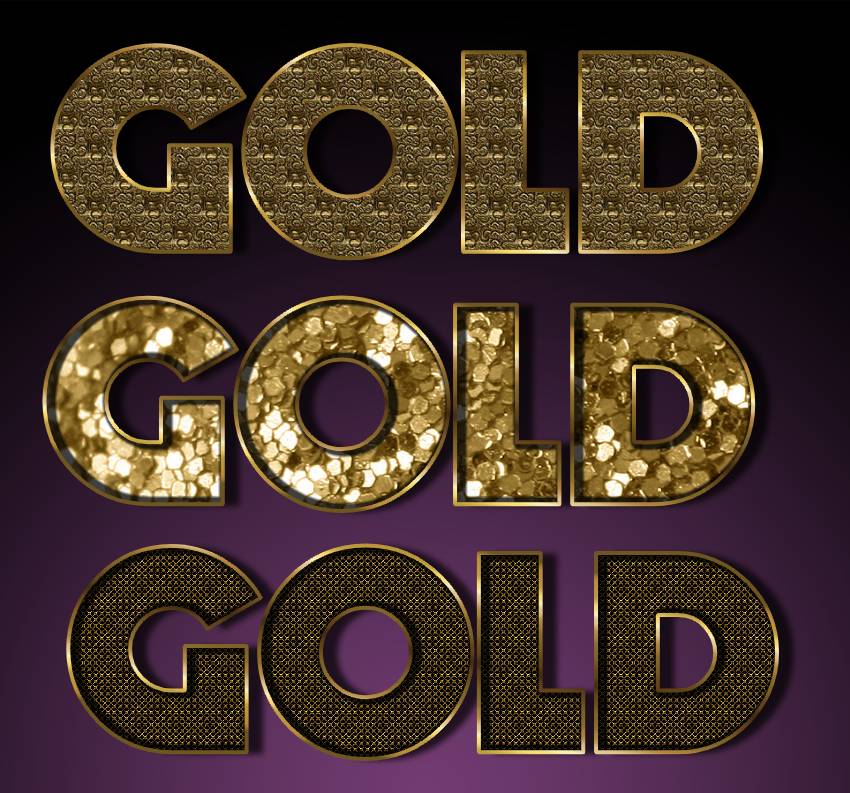 Best Photoshop Gold Style Collection 2023 PSDDude