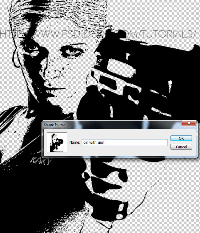 Convert Image To Vector Shape Silhouette In Photoshop Photoshop Tutorial PSDDude