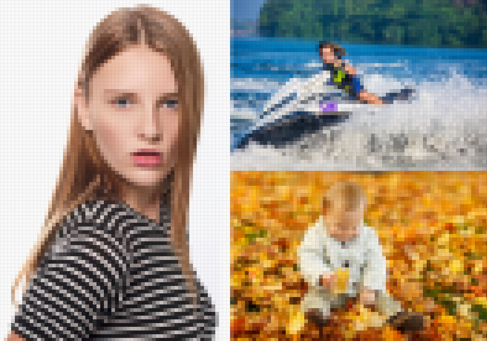 Pixel Photo Effect In Photoshop With Mosaic Filter