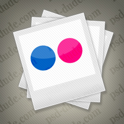 Free Flickr Icons with PSD File | PSDDude