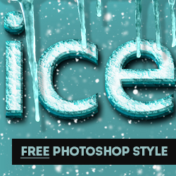 Frozen Ice Photoshop Styles Free Download | PSDDude