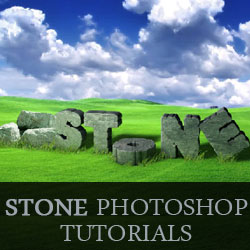 Stone and Rock Photoshop Text Effect Tutorials | PSDDude