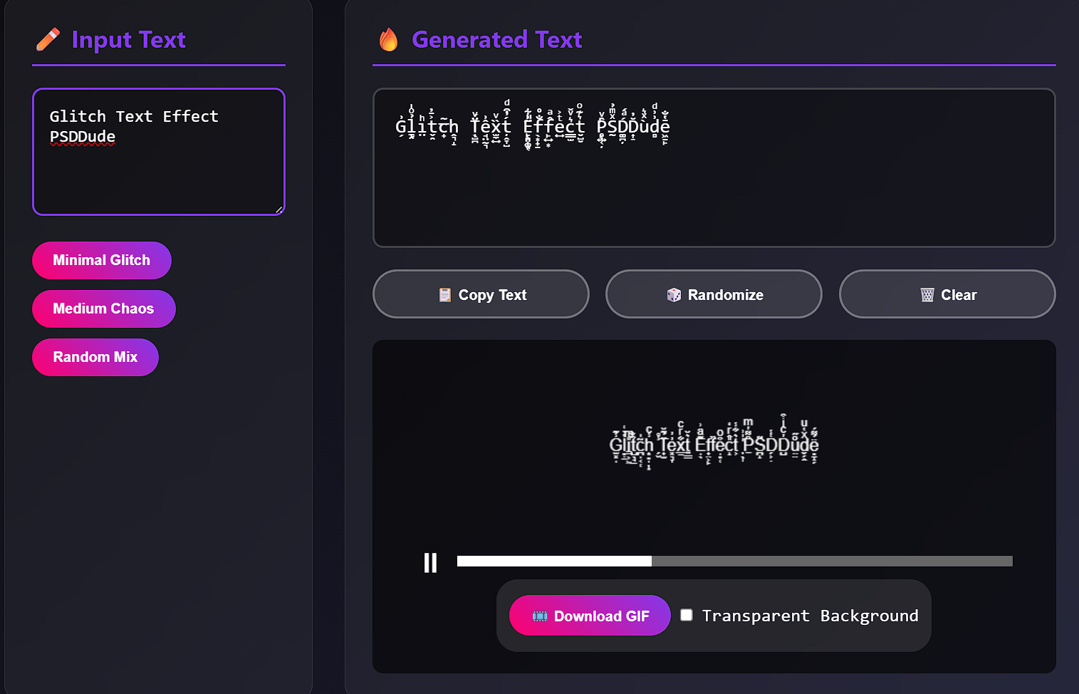 Zalgo Text Generator [Free Online Tool]